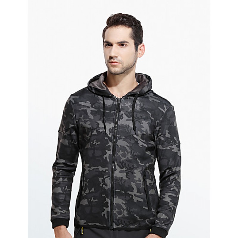 Men's Casual/Daily / Sports Active / Cute Hoodie Jacket,Solid / Print V ...